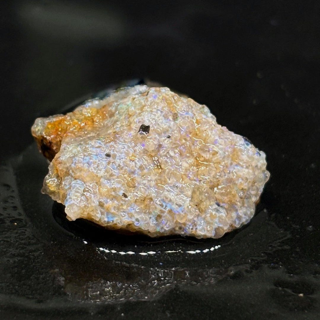 Sparkling Color Dust Louisiana USA Sand Opal Specimen Collectible - Etsy