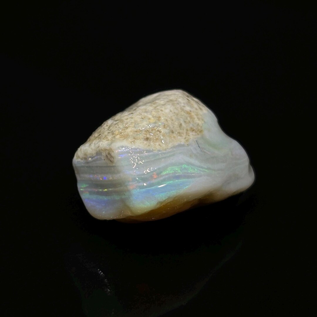 Rough Wavy Uncut Australian Mintabie Opal Stone - Etsy