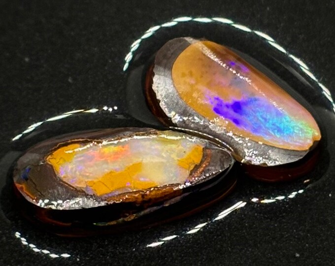 Bright Gleaming Rare Rough Yowah Nut Opals Raw Loose Untouched 100% ...