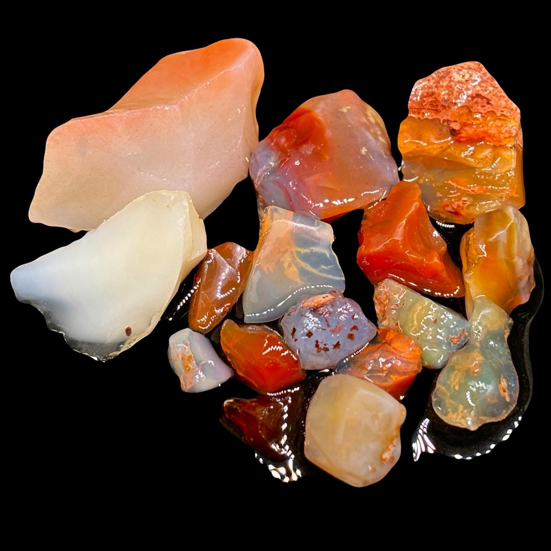 Solid Colored Variety Pack of Mexican Opals to Facet - Etsy