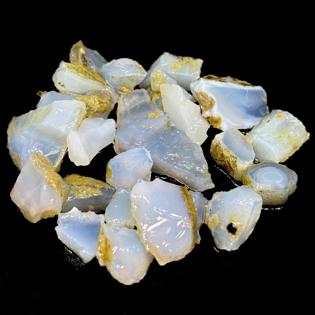 Clean Common Crystal Faceting Virgin Valley Nevada Opal Parcel - Etsy