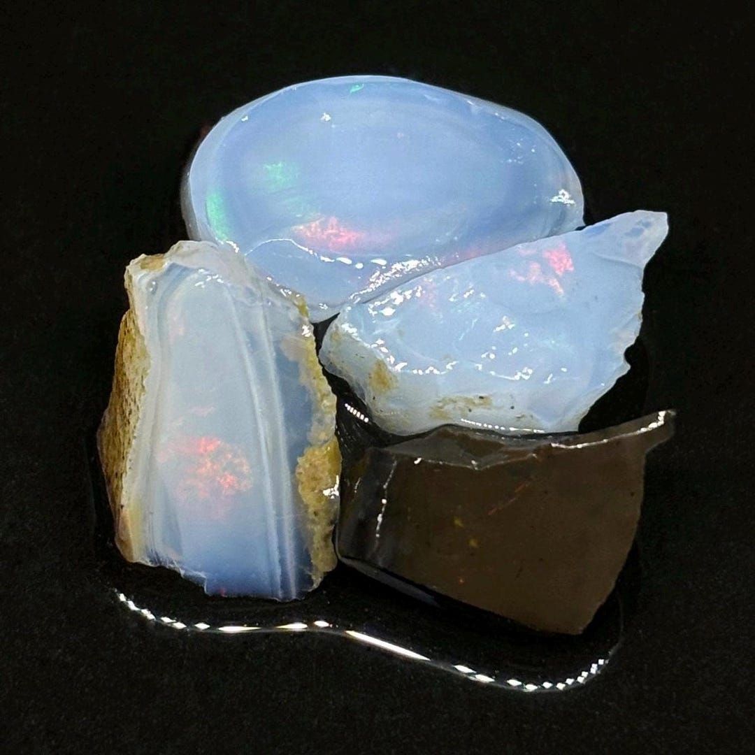 Gem Grade USA Virgin Valley Nevada Opal Parcel - Etsy