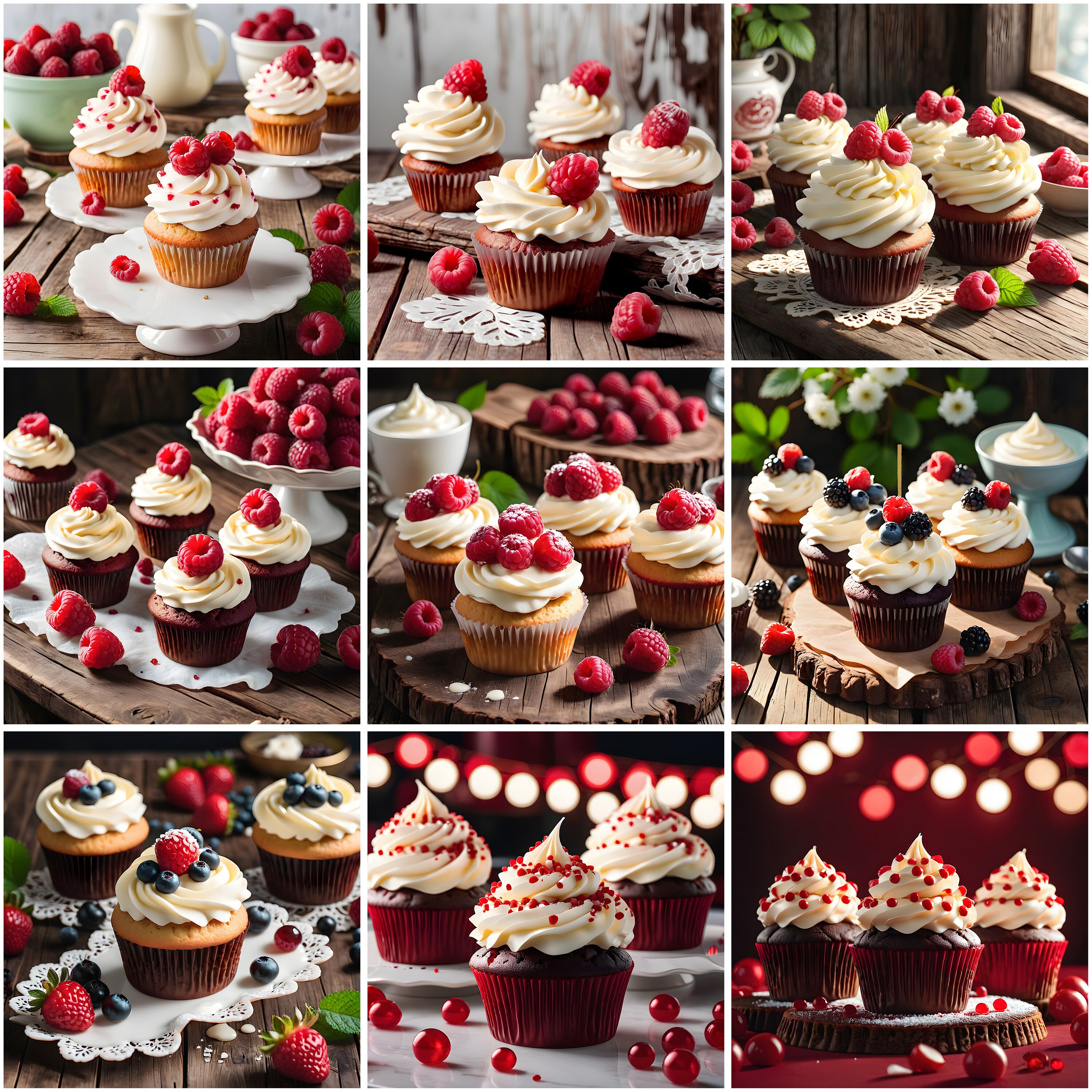 Cupcake Topper Mockup,cupcake Mockup,cupcake Decoration Mockup,blank ...