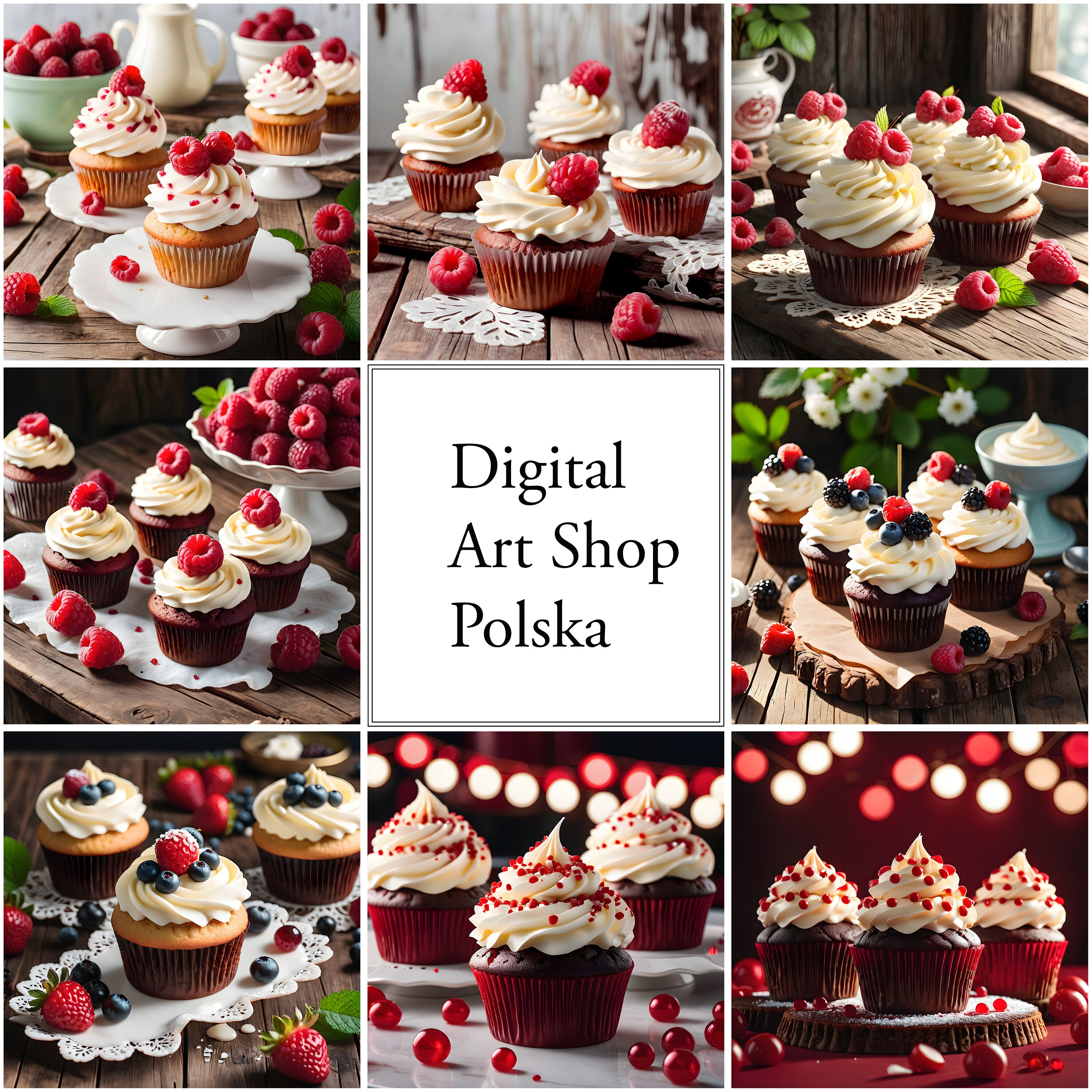 Cupcake Topper Mockup,cupcake Mockup,styled Cupcakes,personalized ...