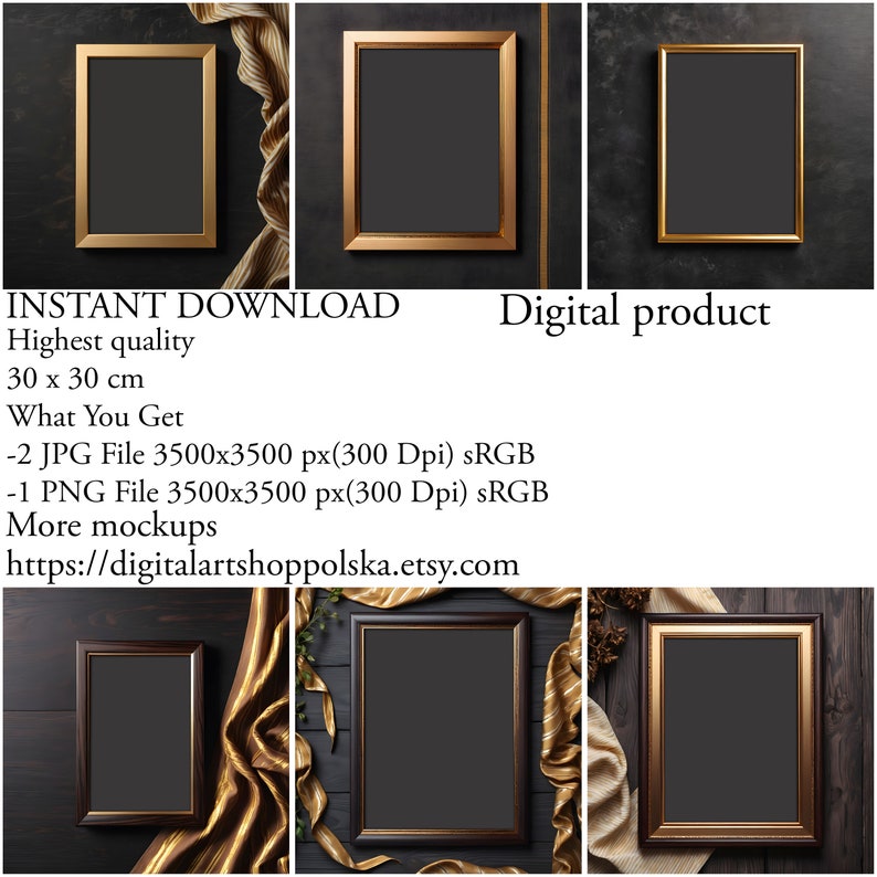 Frame Luxury Mockup,frame Mockup,wall Frame Template,vertical Frame ...