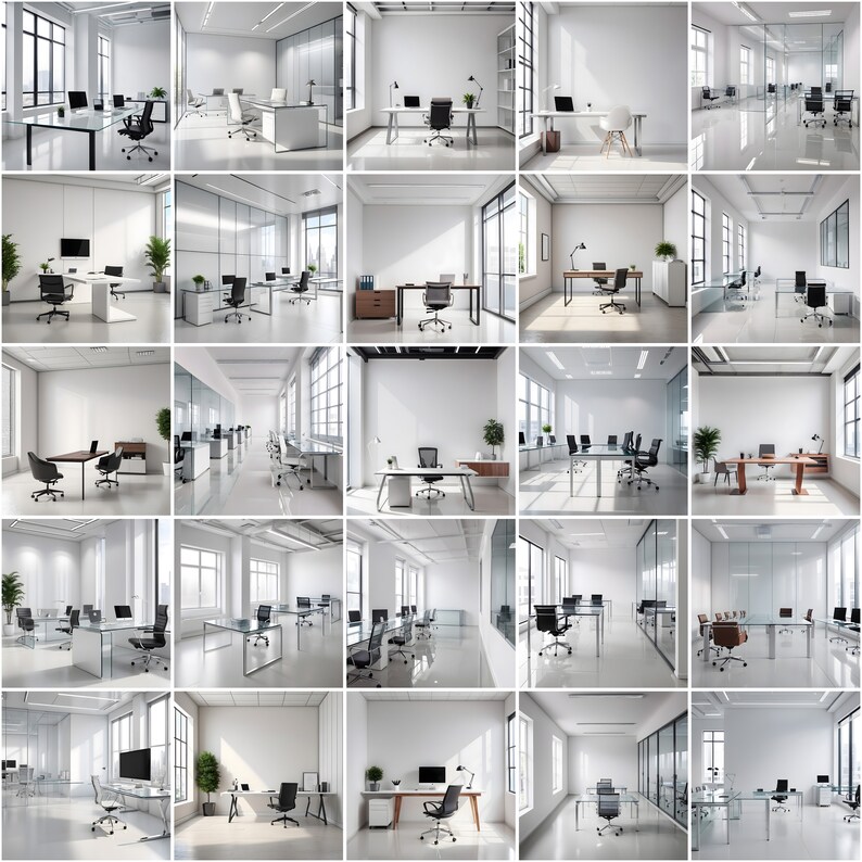 Luxury Office,wall Frame Office Mockup,modern Office,interior Wall ...