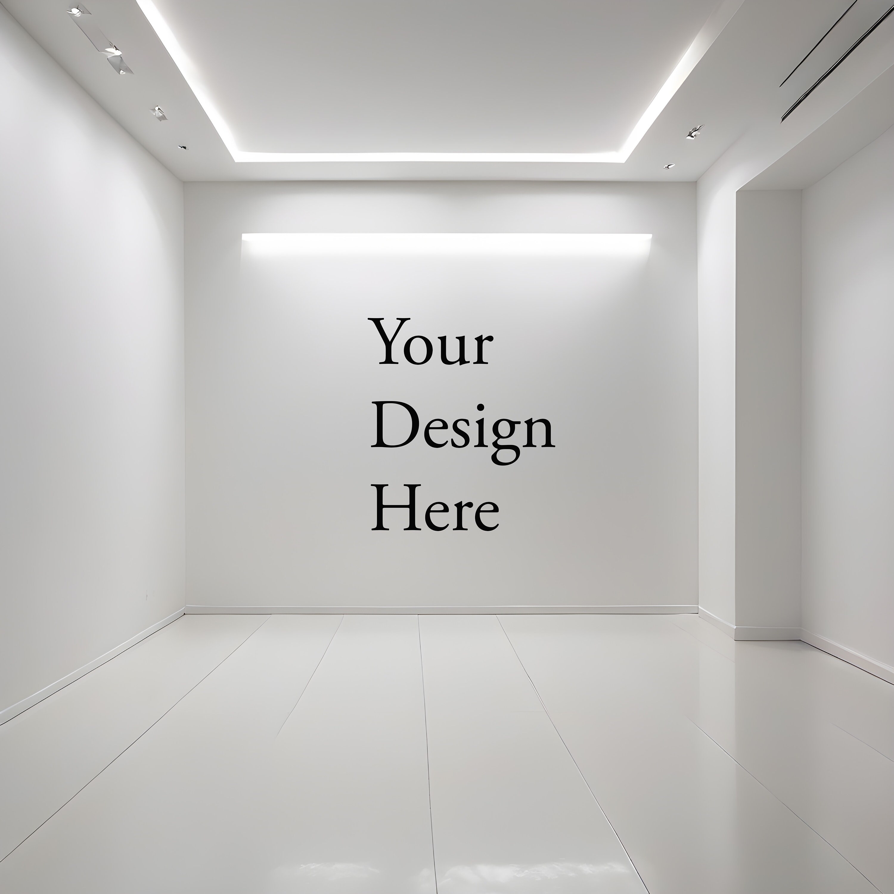 Blank Wall Mockup, Empty Wall Mockup,decor,living Room Wall Mockup,wall ...