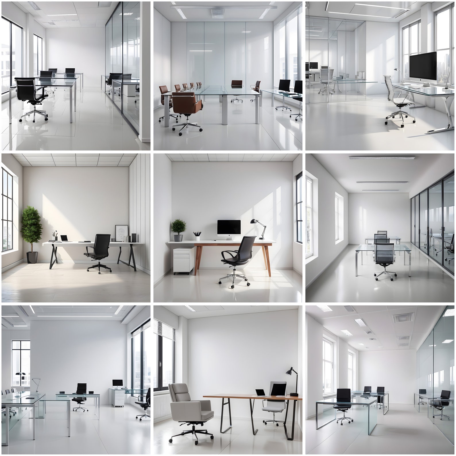 Luxury Office,wall Frame Office Mockup,modern Office,interior Wall ...