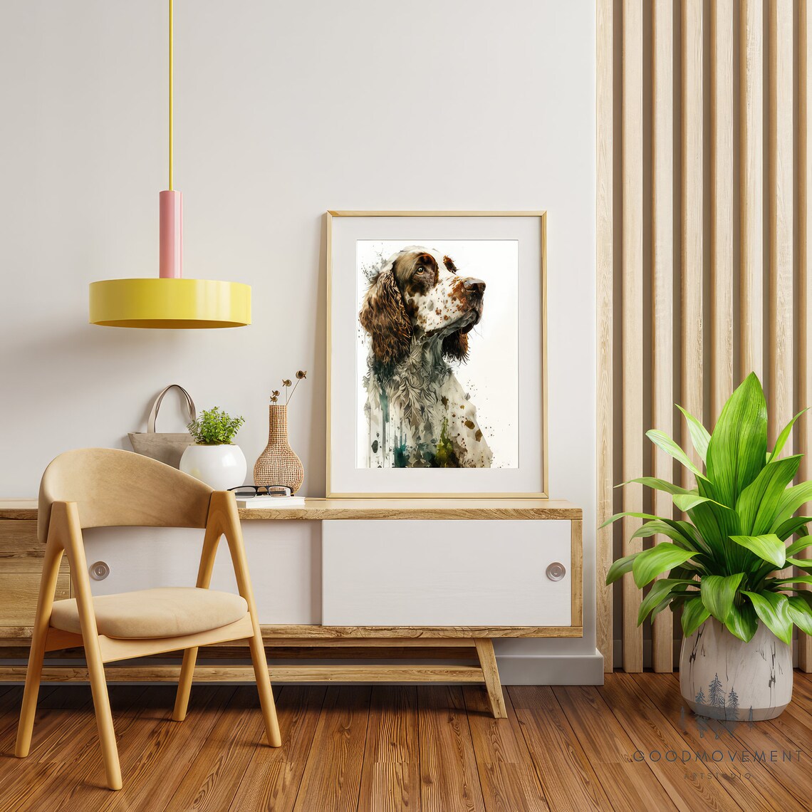 Spaniel Watercolor Printable Art Spaniel Print Instant Download Poster ...