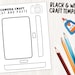 Printable Camera Craft for Kids | Camera Cut & Paste Craft Template ...