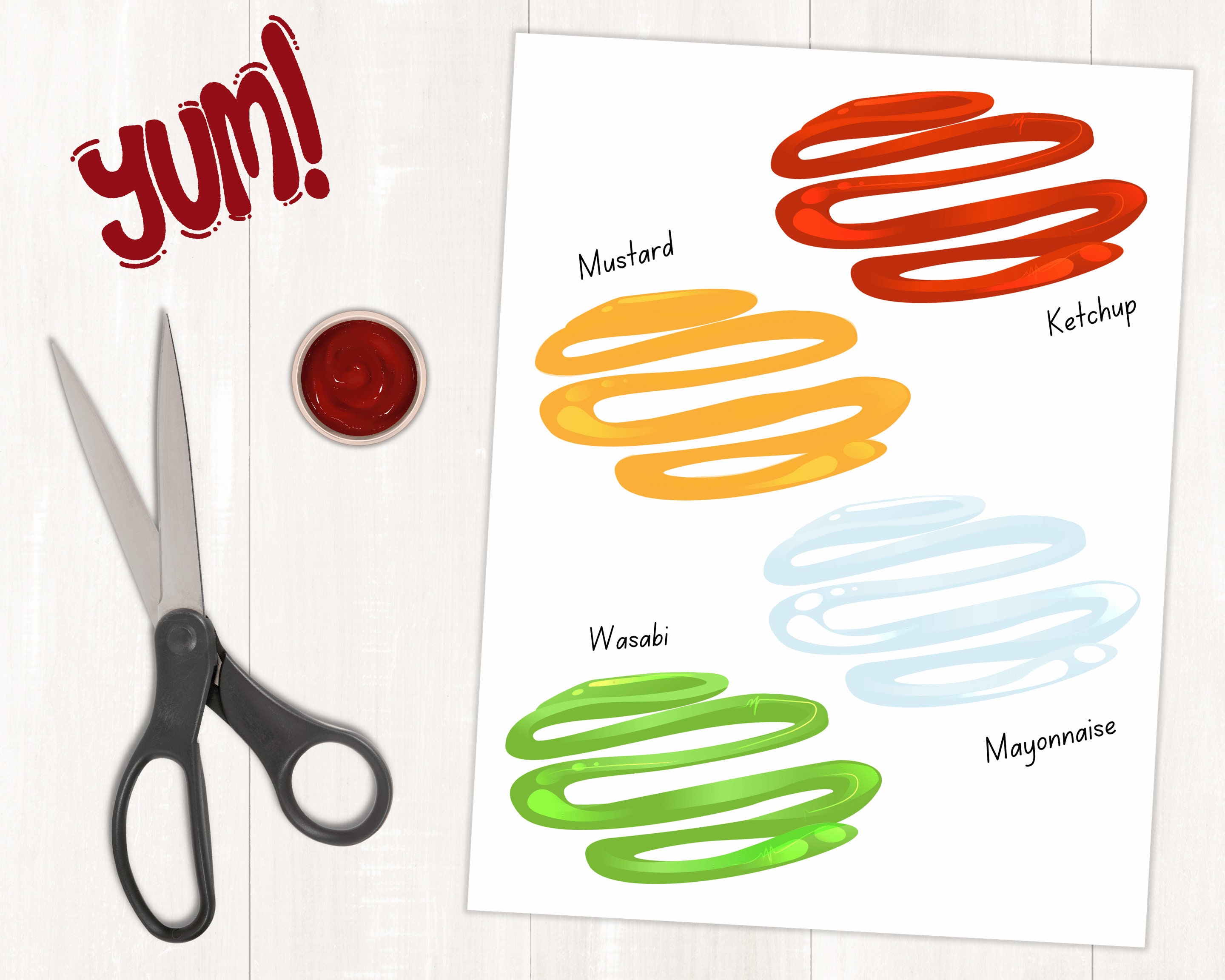 Build a Burger Game for Kids Pretend Play Preschool Activity Burger ...