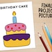 Printable Birthday Cake Craft Template for Kids Birthday Activities ...