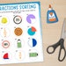 Fractions Sorting Activity Cut and Paste Fractions Activity Sort ...