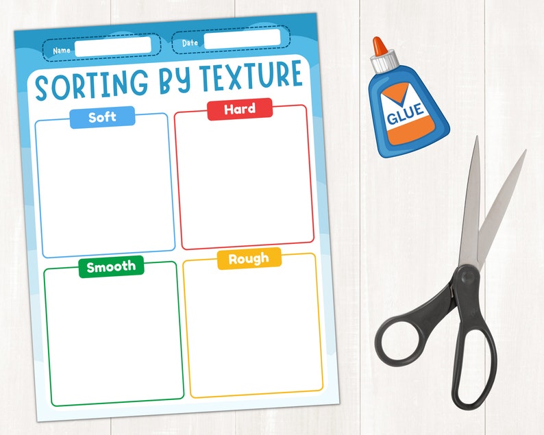 Sorting by Texture | Soft, Hard, Rough, and Smooth | Texture Sorting ...