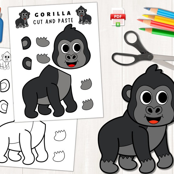 Build a Animal Printable - Etsy
