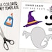 Printable Ghost Craft Template | Halloween Activities | Color, Cut, and ...