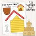 Printable Dog House Craft Template | Summer Craft Activity | Build a ...