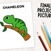 Chameleon Craft for Kids, Printable Template, Rainforest Activities ...