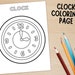 Printable Clock Craft for Kids, Telling Time Activity, Build a Clock ...