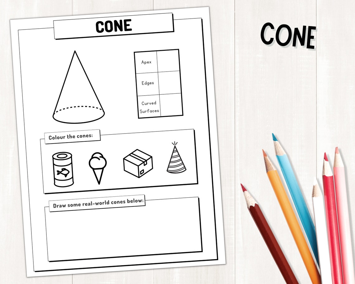 3D Shapes Attributes Worksheets | 3D Shapes Activities | Attributes of ...