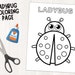 Printable Ladybug Craft Template for Kids | Spring Activity | Insect ...