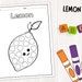 Kawaii Fruit Dot Marker Printables Fruit Do a Dot Coloring Pages for ...