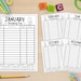 Monthly Reading Logs for Kids, Printable Monthly Reading Tackers ...