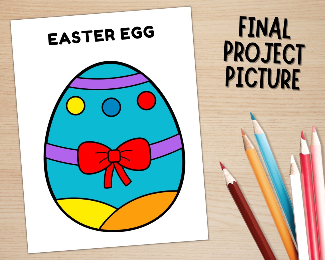 Easter Egg Craft Activity Spring Craft Easter Activities Printable ...