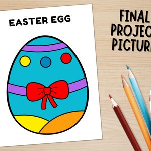 Easter Egg Craft Activity | Spring Craft | Easter Activities ...