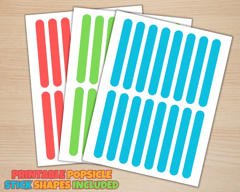 2d Shapes Popsicle Sticks Activity 2d Shape Building Printable for Kids ...