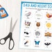 Day and Night Sorting Activity | Cut and Paste | Day or Night Printable ...