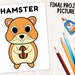 Printable Hamster Craft for Kids | Pet Animal Craft | Hamster Preschool ...