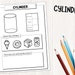 3D Shapes Attributes Worksheets | 3D Shapes Activities | Attributes of ...
