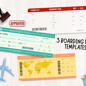 Printable US Passport for Kids, Pretend Passport Book for Travel ...