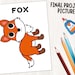 Printable Fox Craft Template for Kids | Forest Animal Crafts | Build a ...