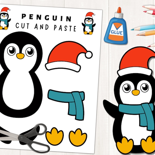 Paper Penguin - Etsy