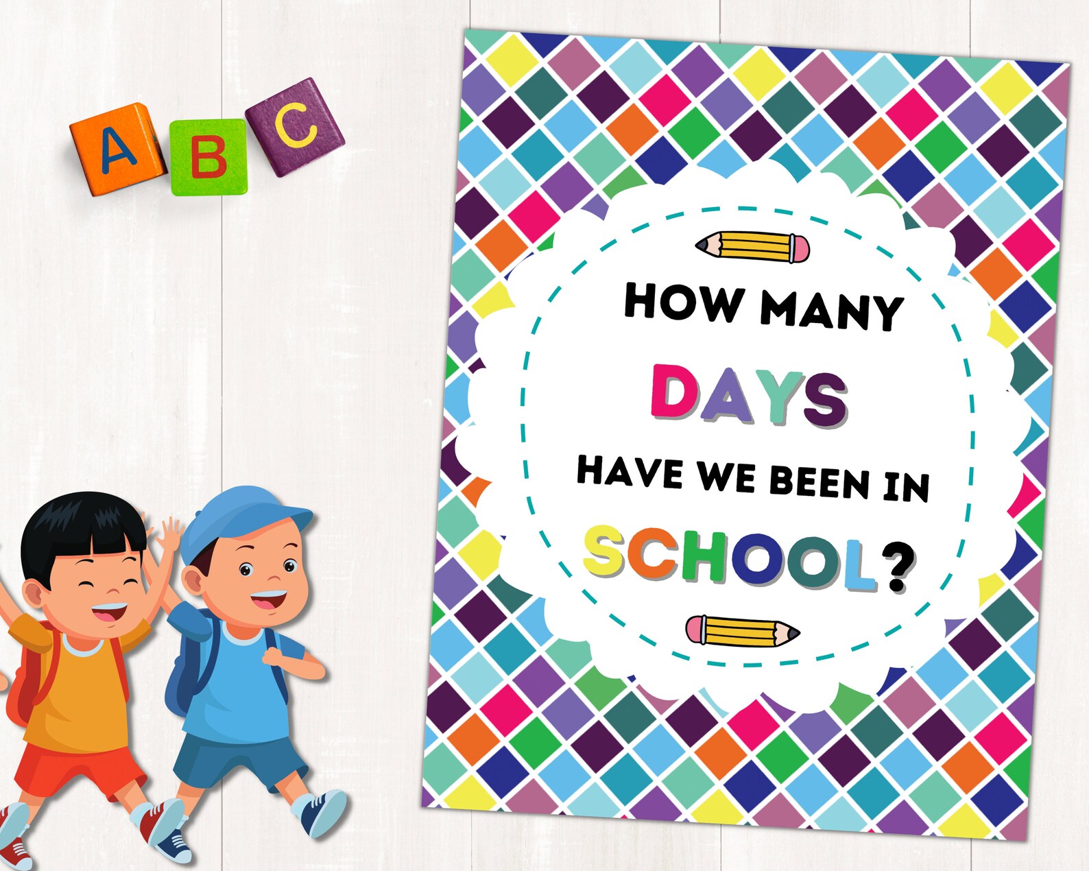 Calendar Ten Frames | Counting the Days of School | Back to School ...