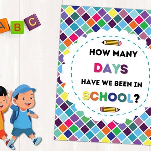 Calendar Ten Frames | Counting the Days of School | Back to School ...