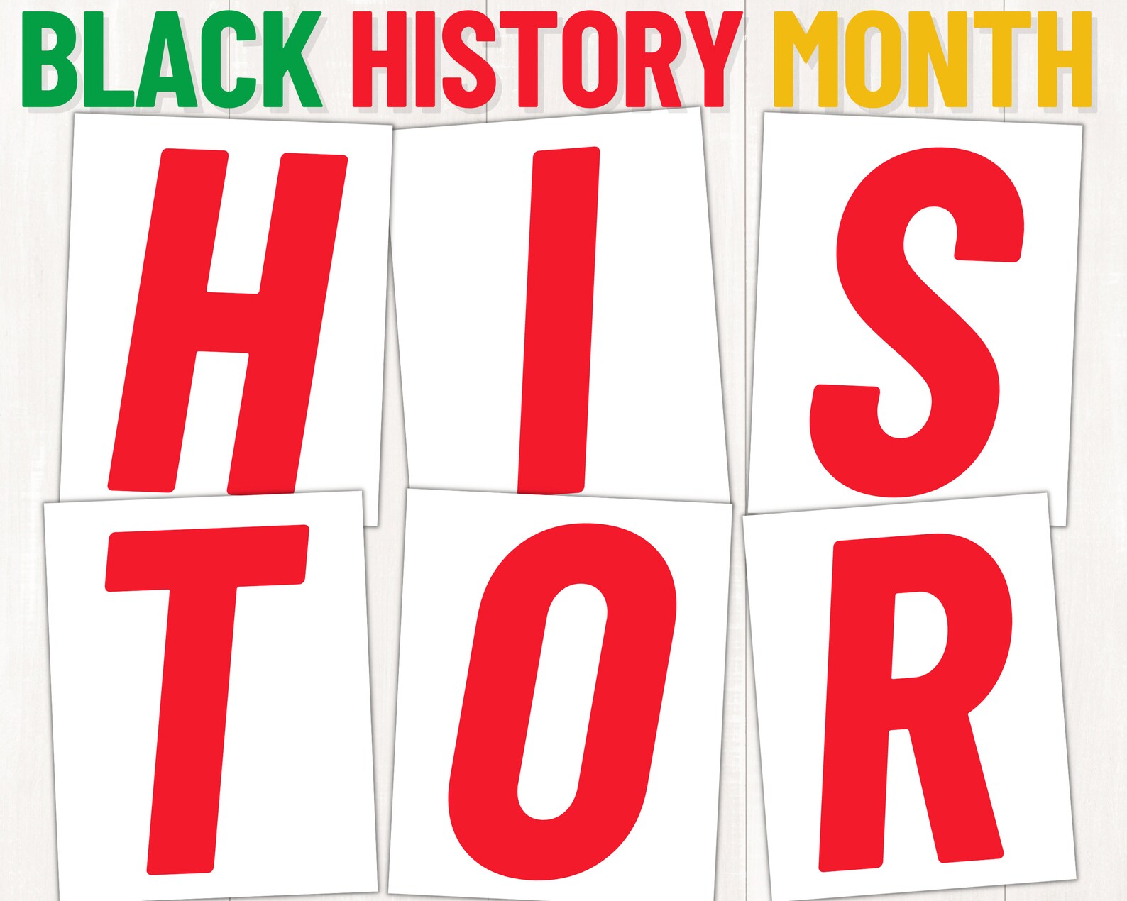 Black History Month Bulletin Board Kit | Classroom Decor | Black ...