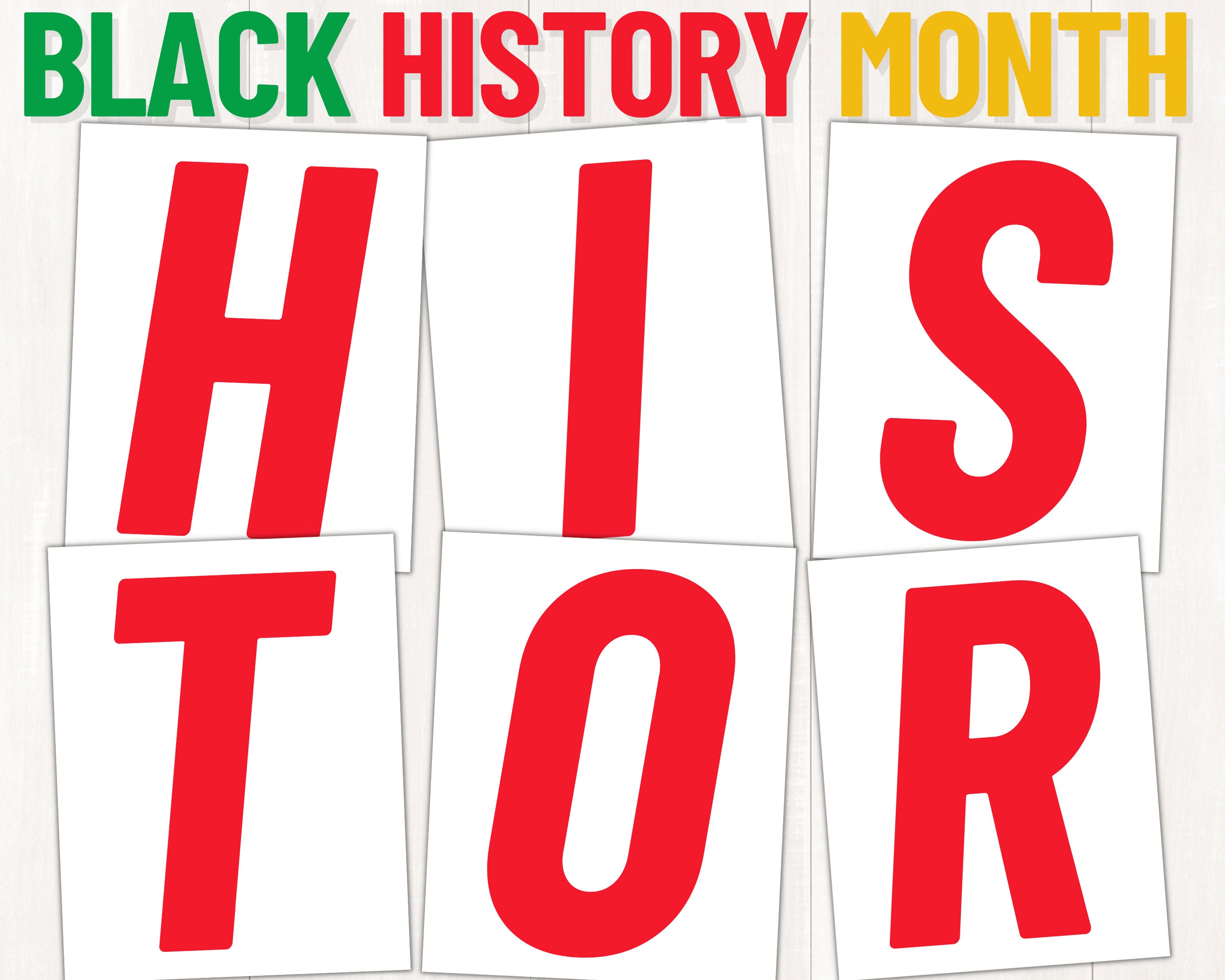 Black History Month Bulletin Board Kit | Classroom Decor | Black ...