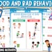Good and Bad Behavior Sorting Activity | Cut and Paste | Good Vs Bad ...