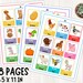 Printable French-english Picture Dictionary | My First 200 French Words ...