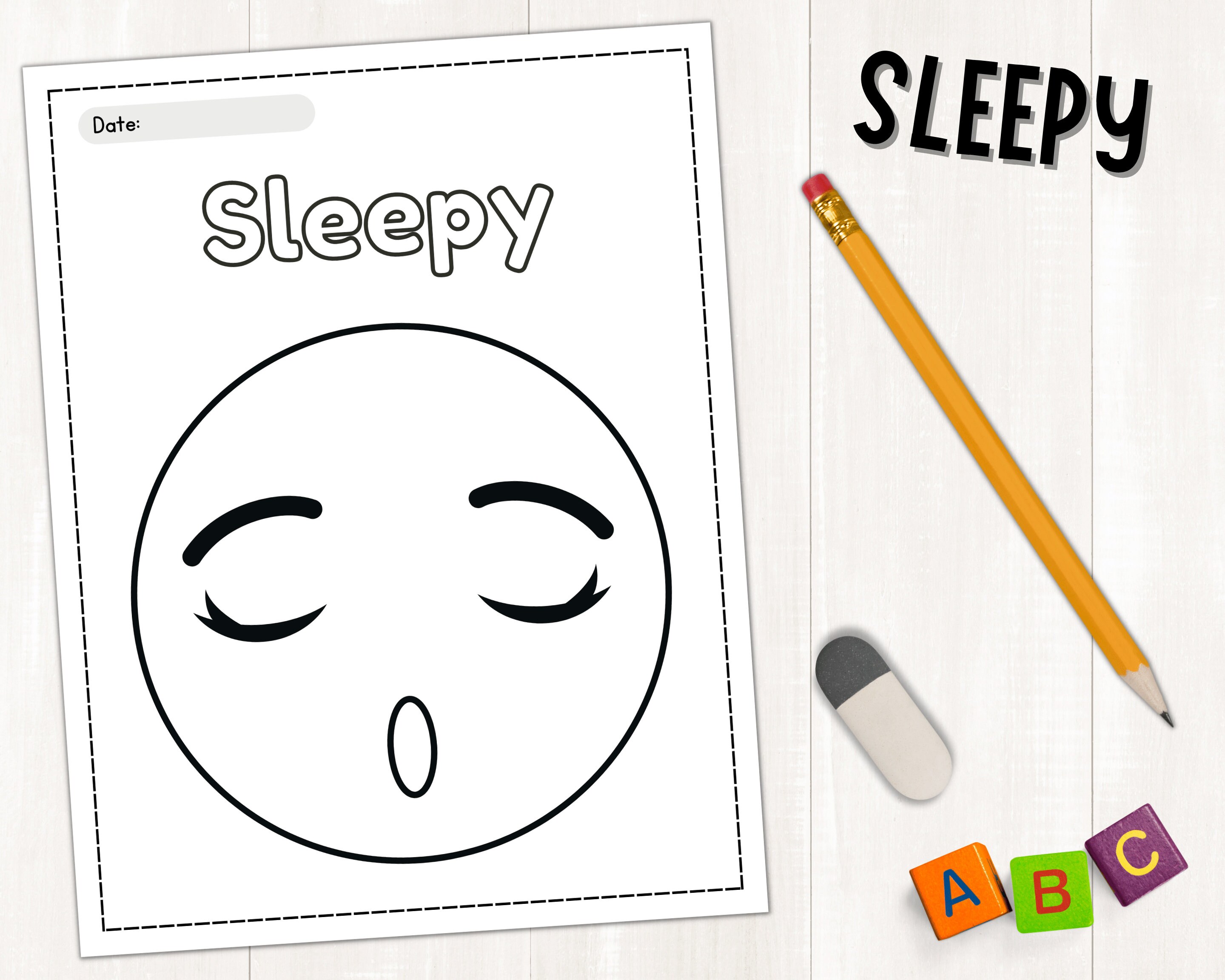 Emotions Coloring Pages for Kids | Social Emotional Learning | Emotions ...