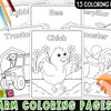 Bee Craft Printable Template | Spring Activities | Bee Coloring Page ...