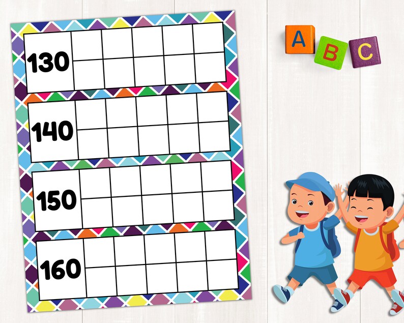 Calendar Ten Frames | Counting the Days of School | Back to School ...