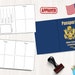 Printable US Passport for Kids, Pretend Passport Book for Travel ...