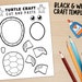 Sea Turtle Craft for Kids Sea Life Activities Ocean Animal Craft Cut ...