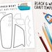 Printable Speedboat Craft Template | Transportation Craft | Color, Cut ...