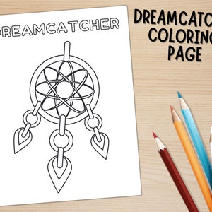 Printable Dreamcatcher Craft | Native American Day Craft Activity ...