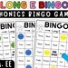 Long Vowel E Bingo (ee, Ea) | Phonics Bingo Game for Kids | Long E ...